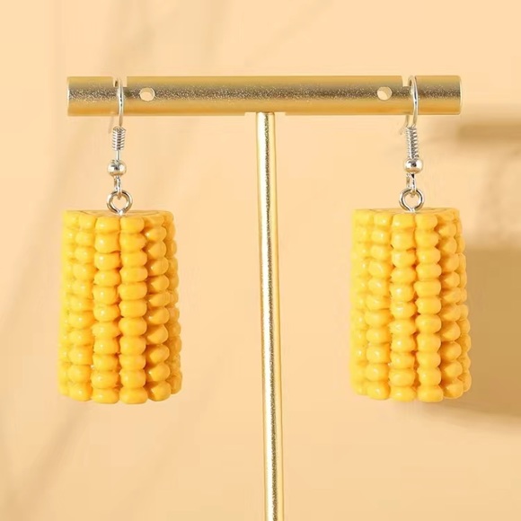 Jewelry | Corn Resin Earrings | Poshmark